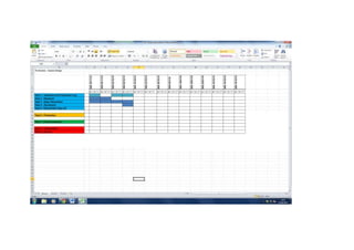 Schedule for 3D Animation | DOCX
