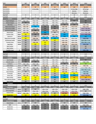 Schedule | PDF