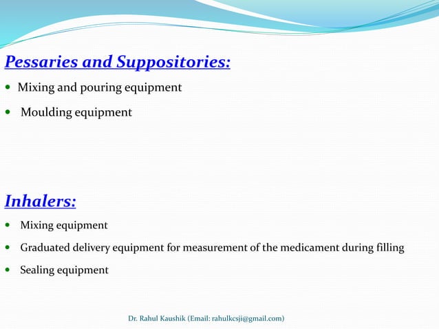 Schedule M, Drug and Cosmetic Act 1940 | PPTX