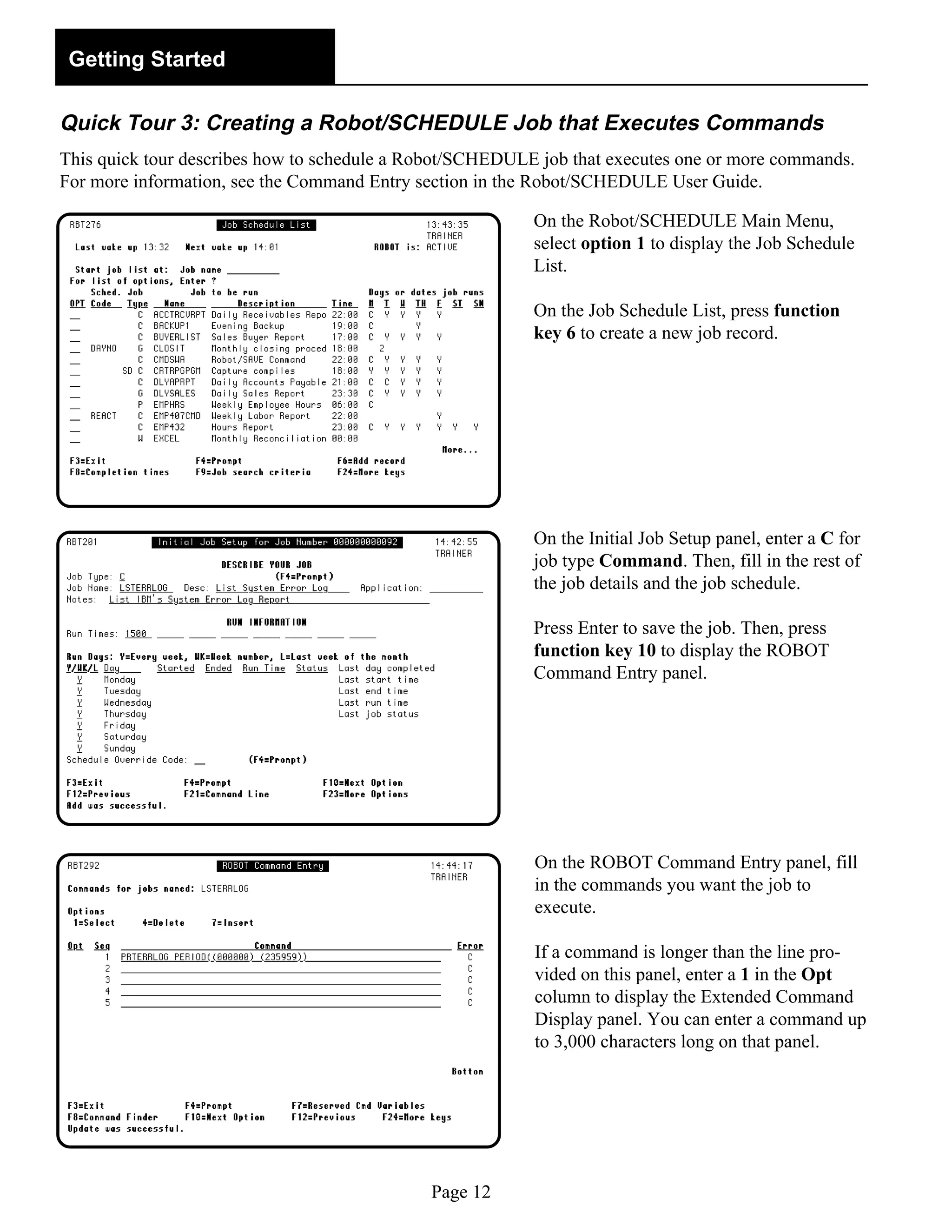 Robot job scheduler handbook | PDF