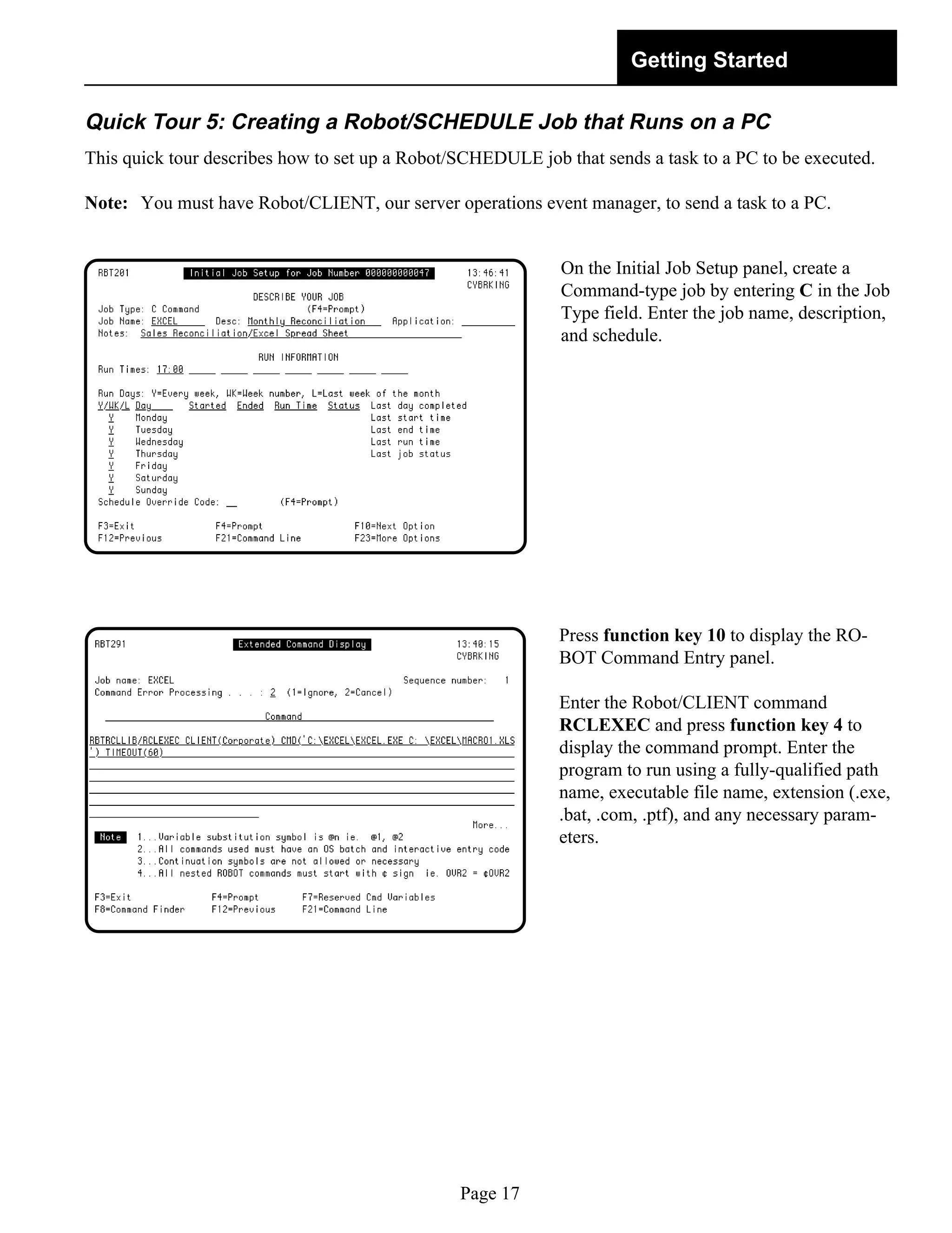 Robot job scheduler handbook | PDF