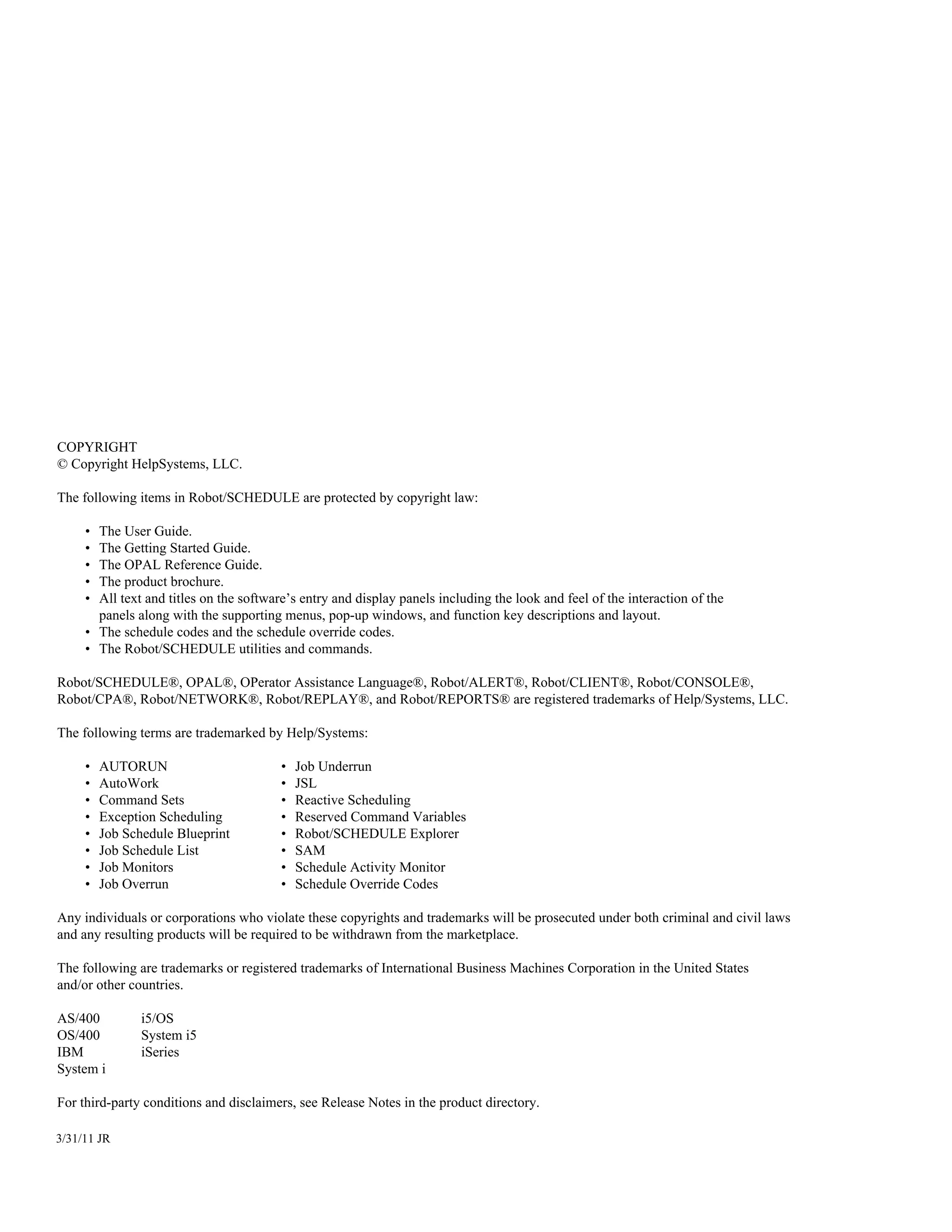 Robot job scheduler handbook | PDF