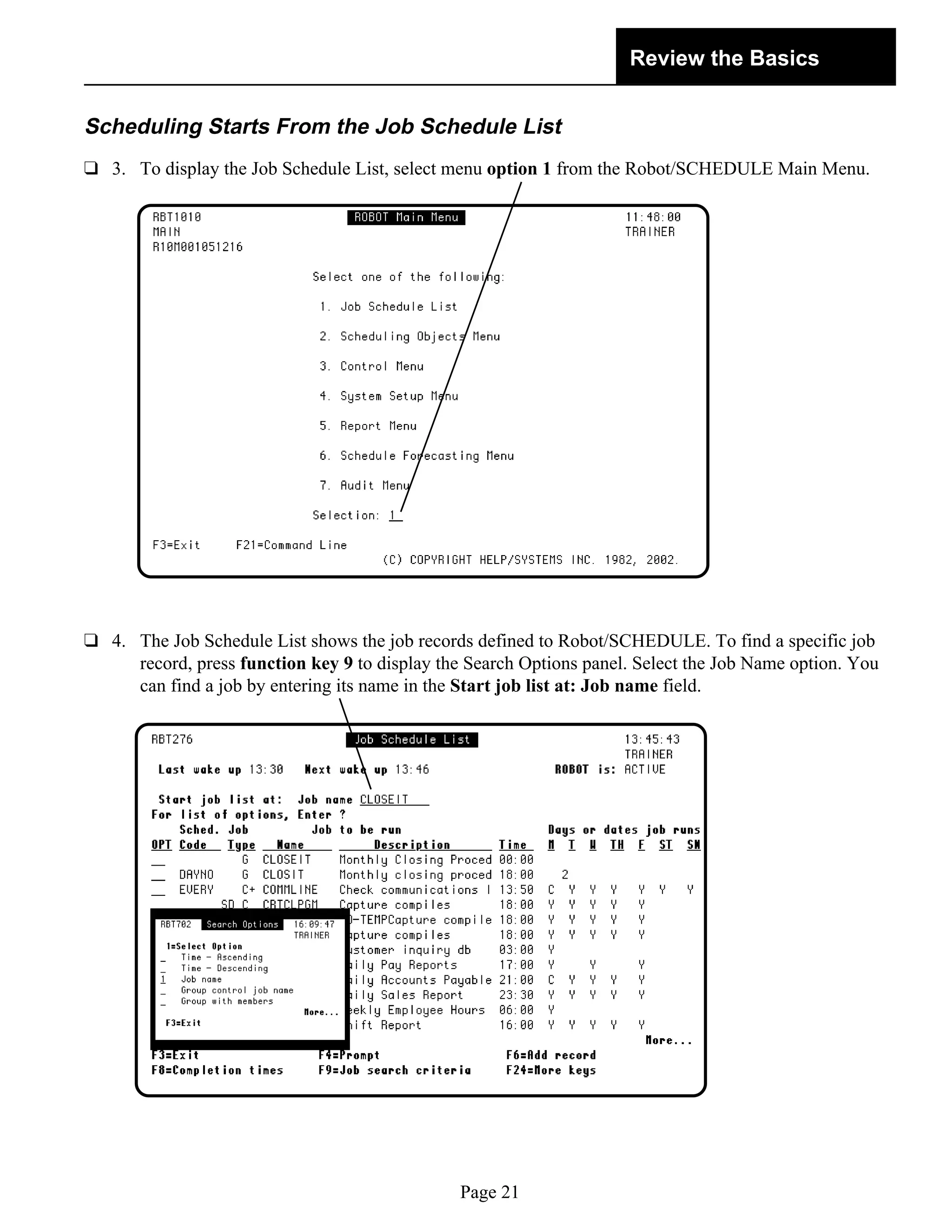 Robot job scheduler handbook | PDF