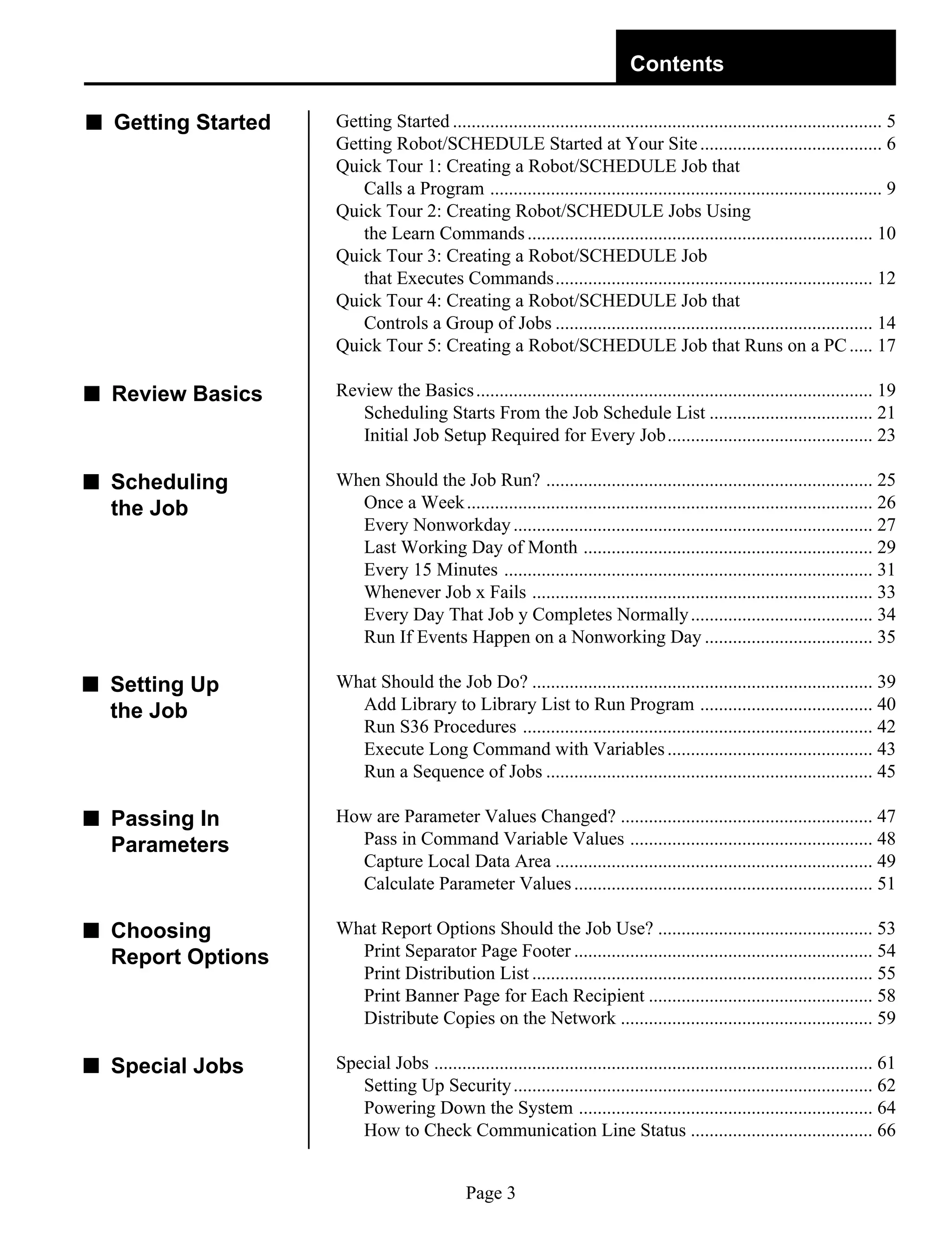 Robot job scheduler handbook | PDF