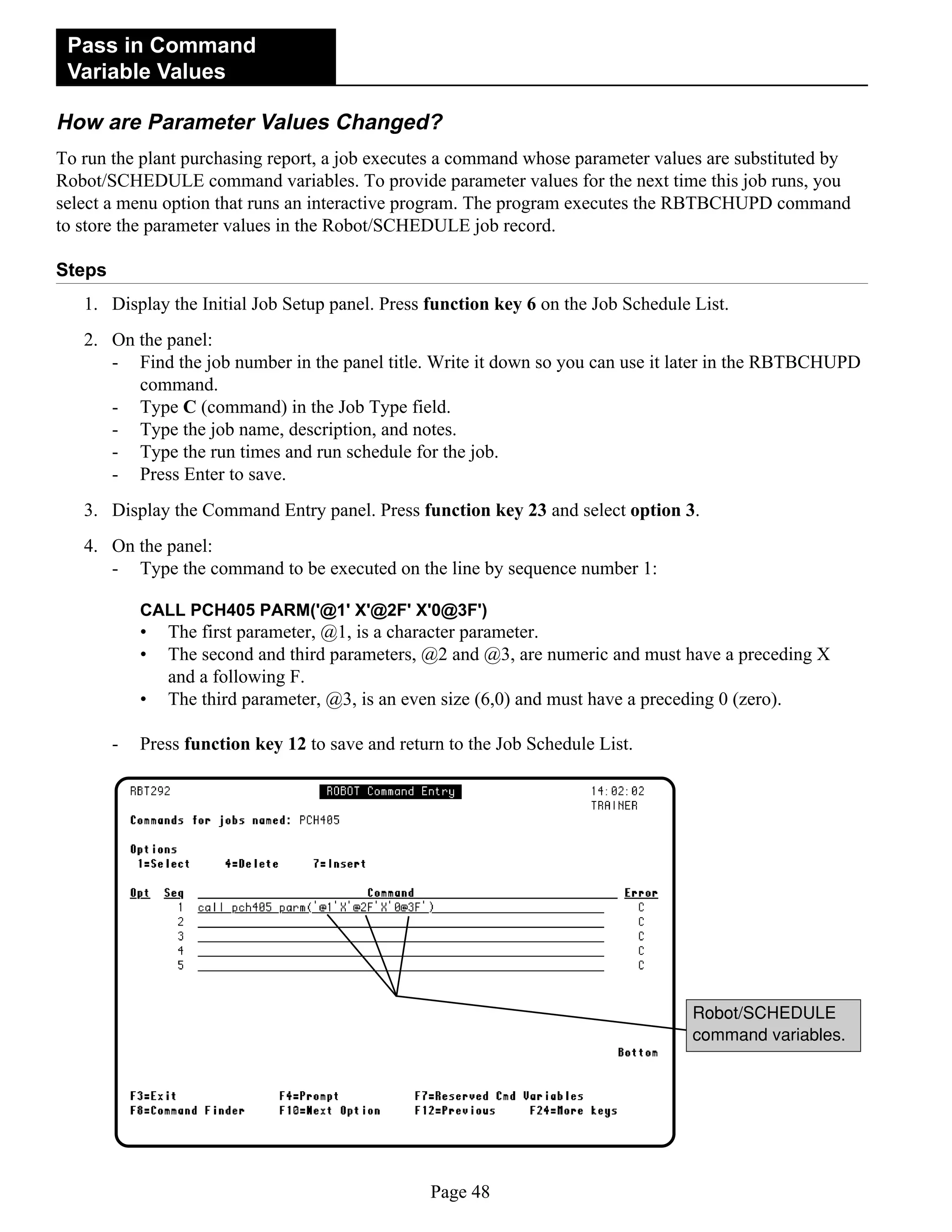 Robot job scheduler handbook | PDF