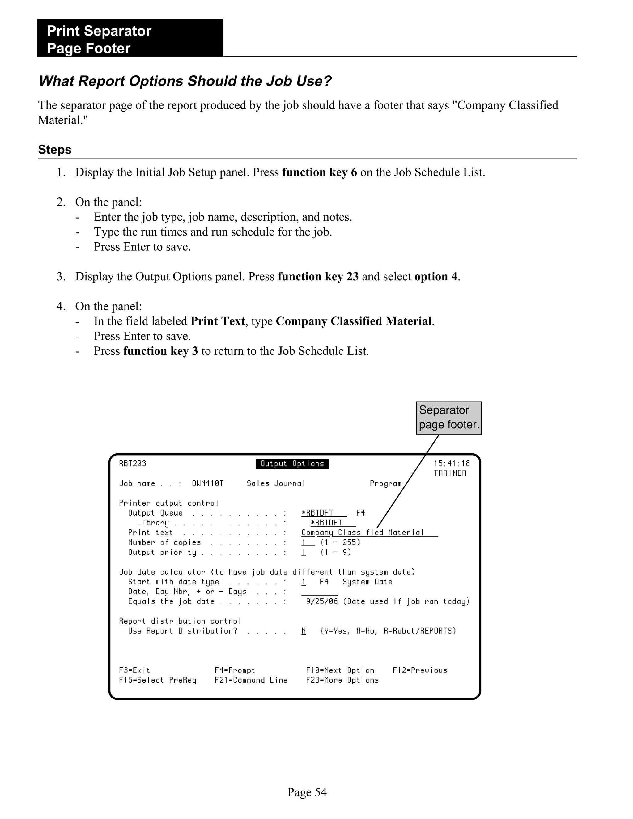 Robot job scheduler handbook | PDF