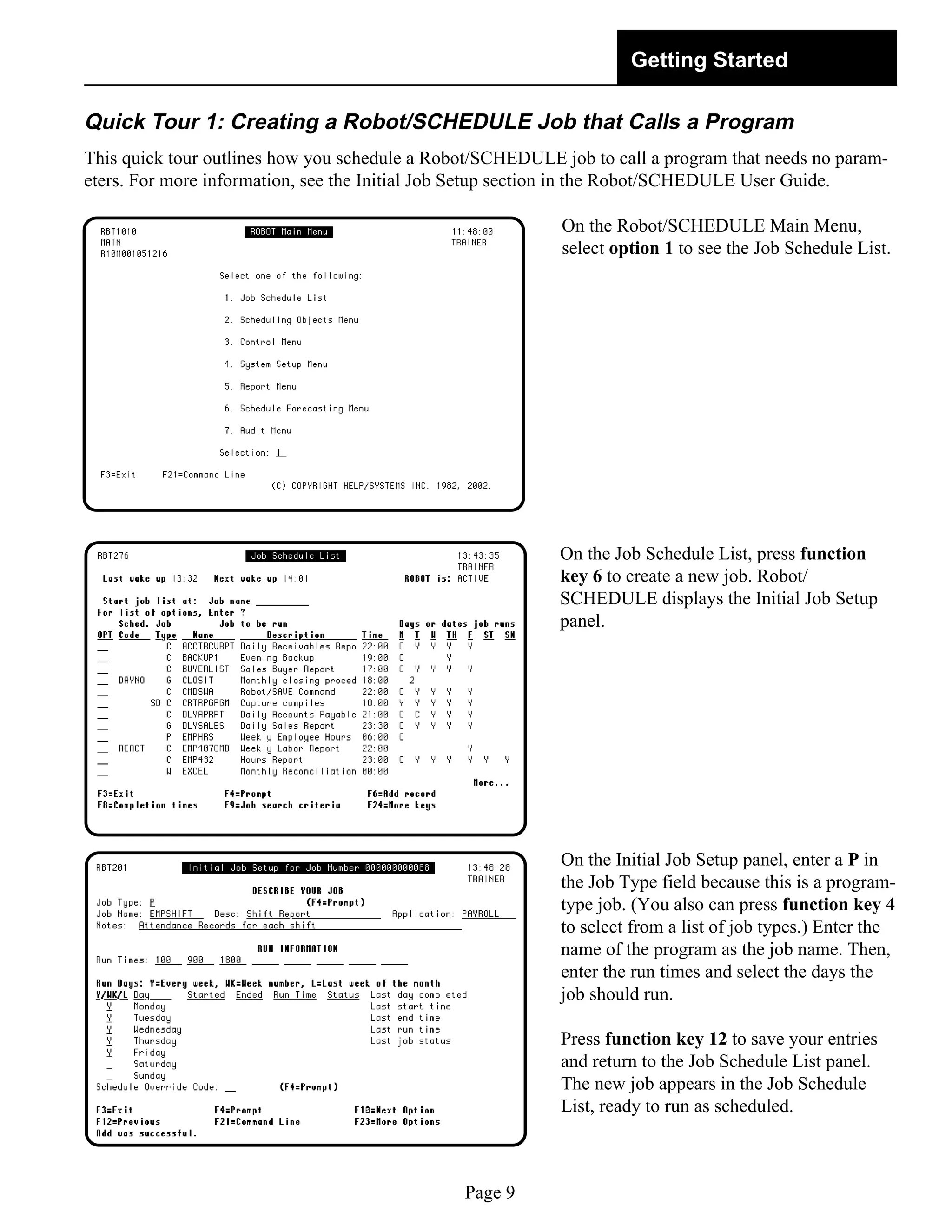 Robot job scheduler handbook | PDF