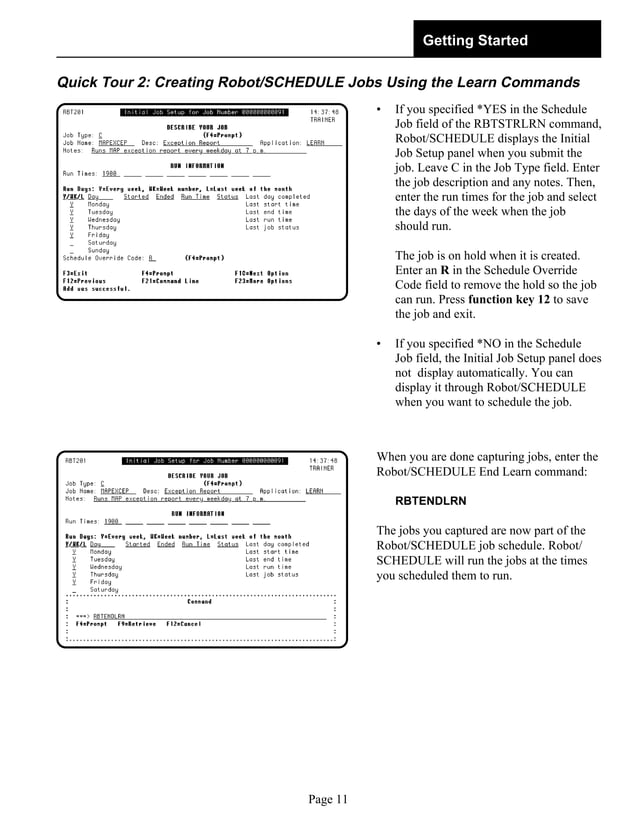 Robot job scheduler handbook | PDF | Desktop Publishing | Computer ...