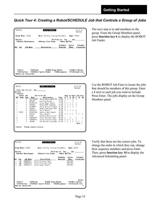 Robot job scheduler handbook | PDF | Desktop Publishing | Computer ...