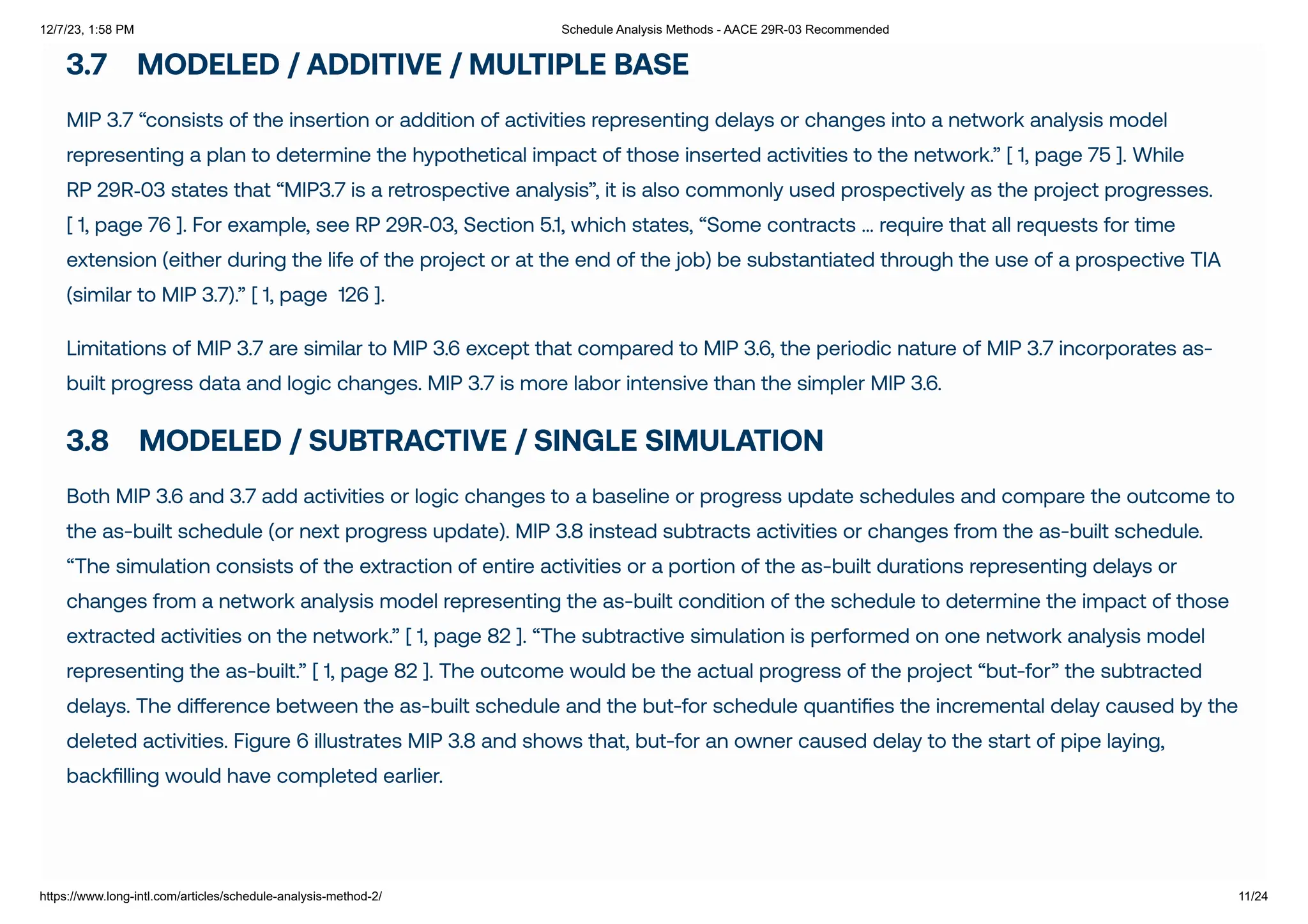 Schedule Analysis Methods - AACE 29R-03 Recommended.pdf