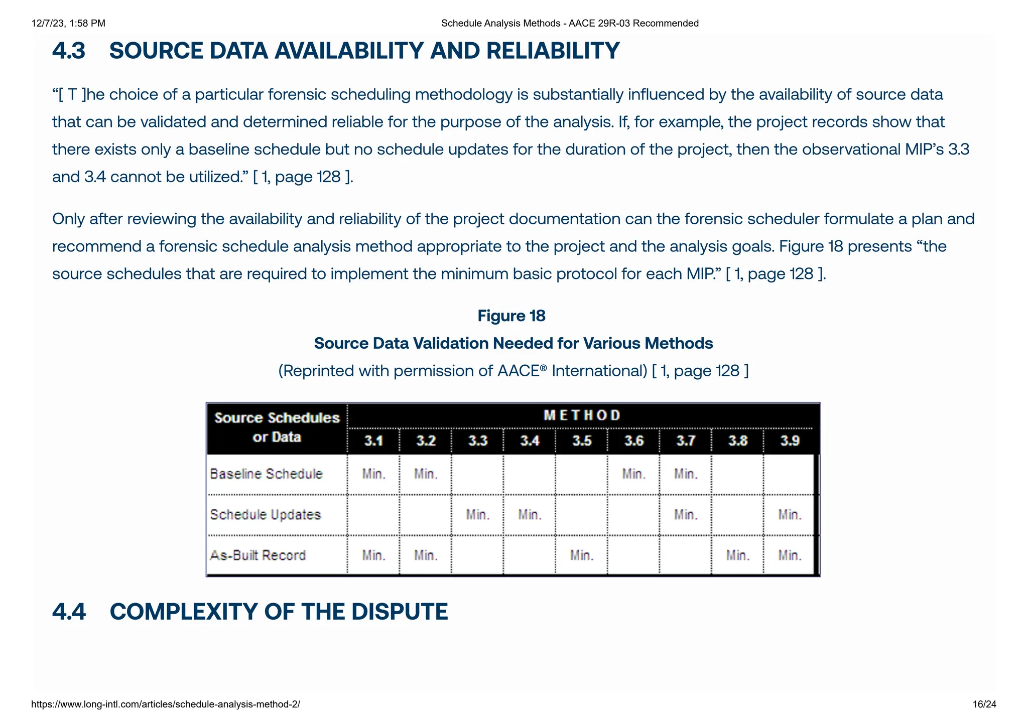 Schedule Analysis Methods - AACE 29R-03 Recommended.pdf