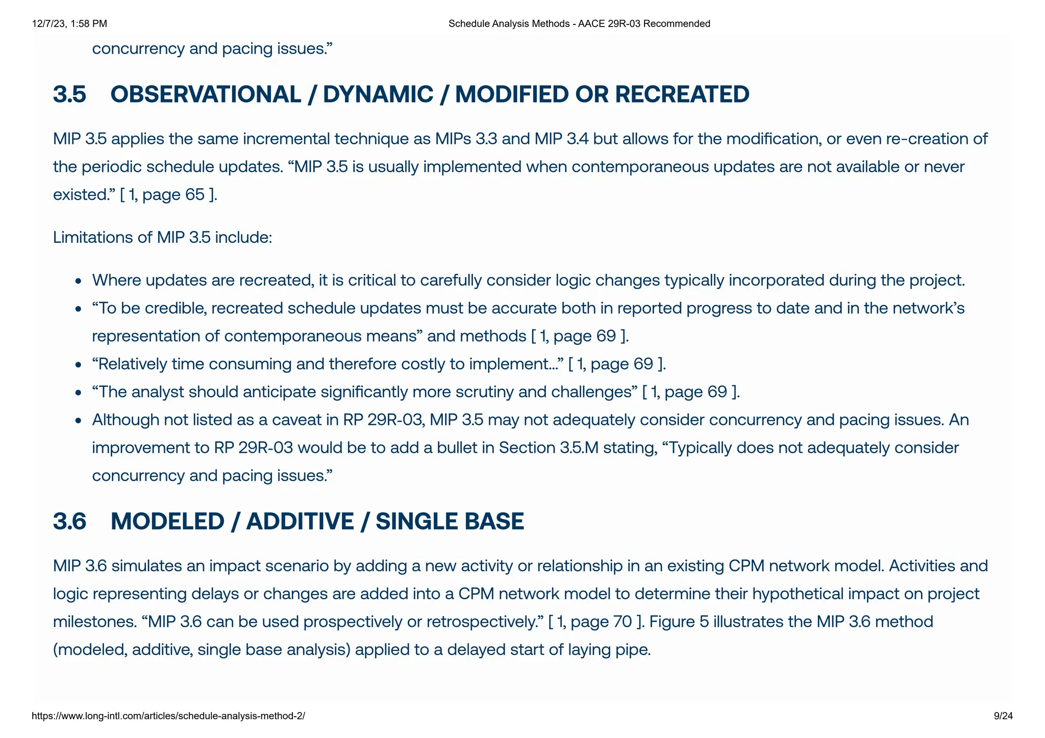 Schedule Analysis Methods - AACE 29R-03 Recommended.pdf