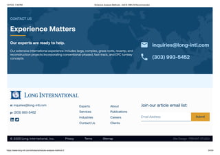 Schedule Analysis Methods - AACE 29R-03 Recommended.pdf
