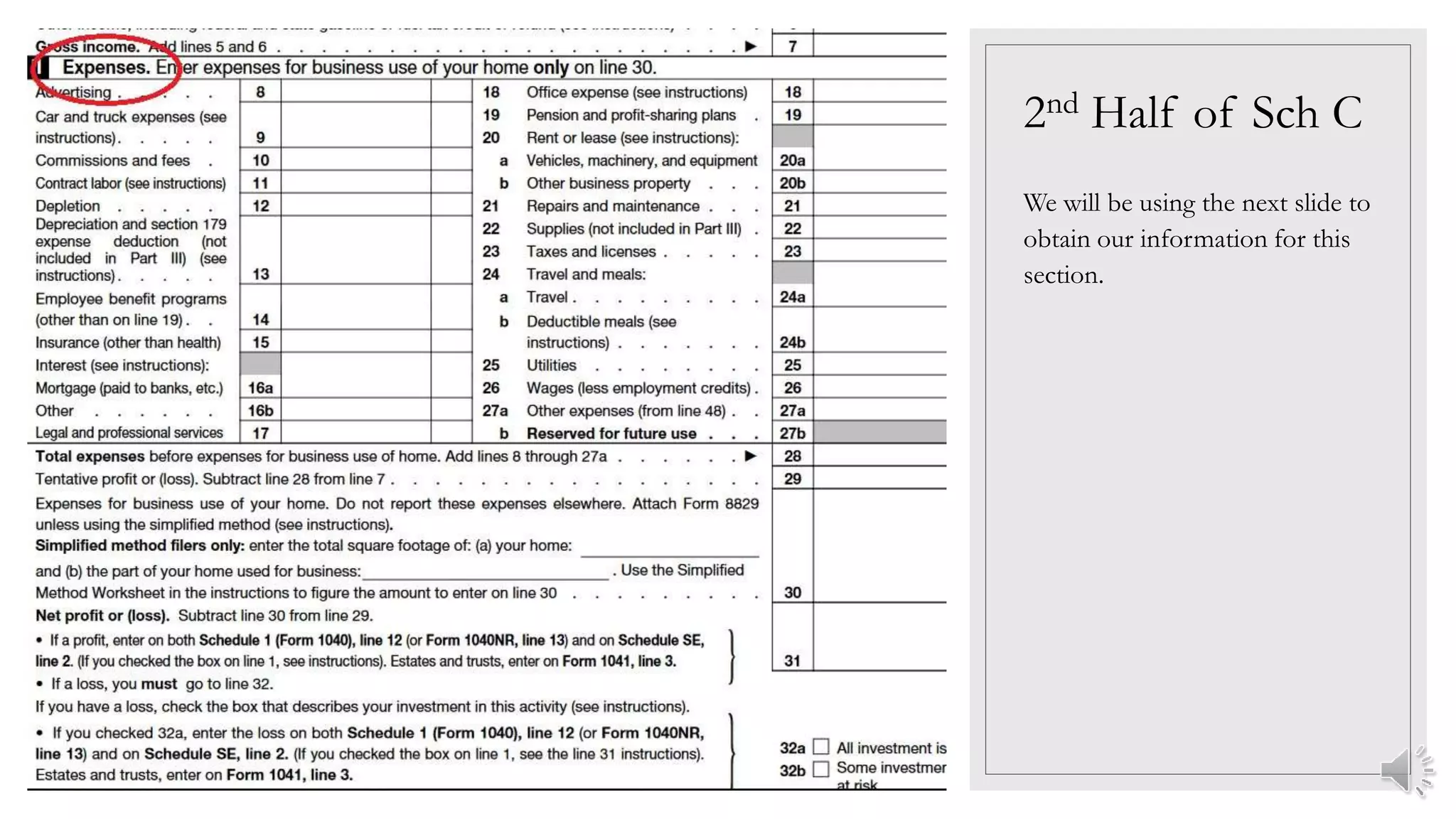 Schedule C Presentation | PPTX
