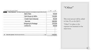 Schedule C Presentation | PPTX