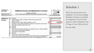 Schedule C Presentation | PPTX