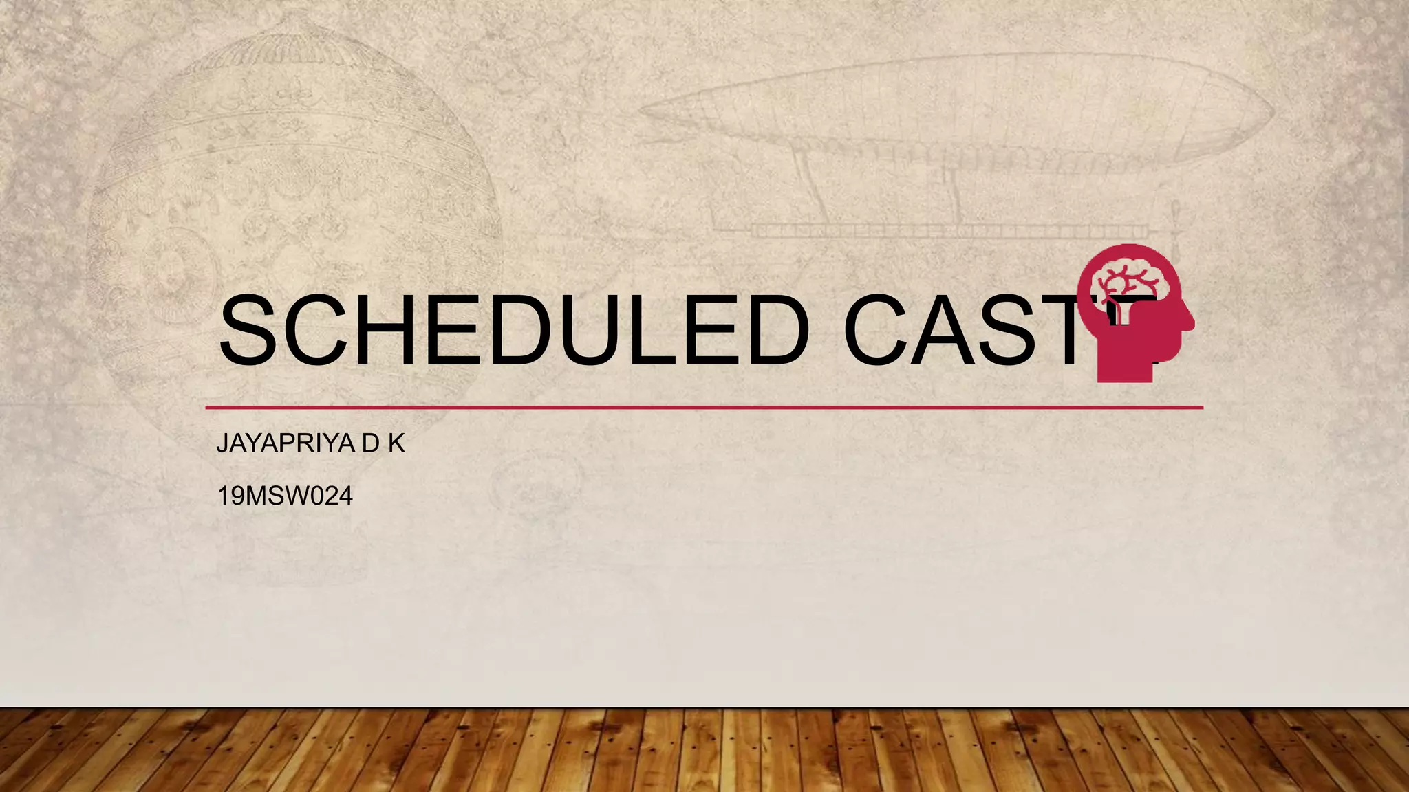Scheduled caste | PPTX
