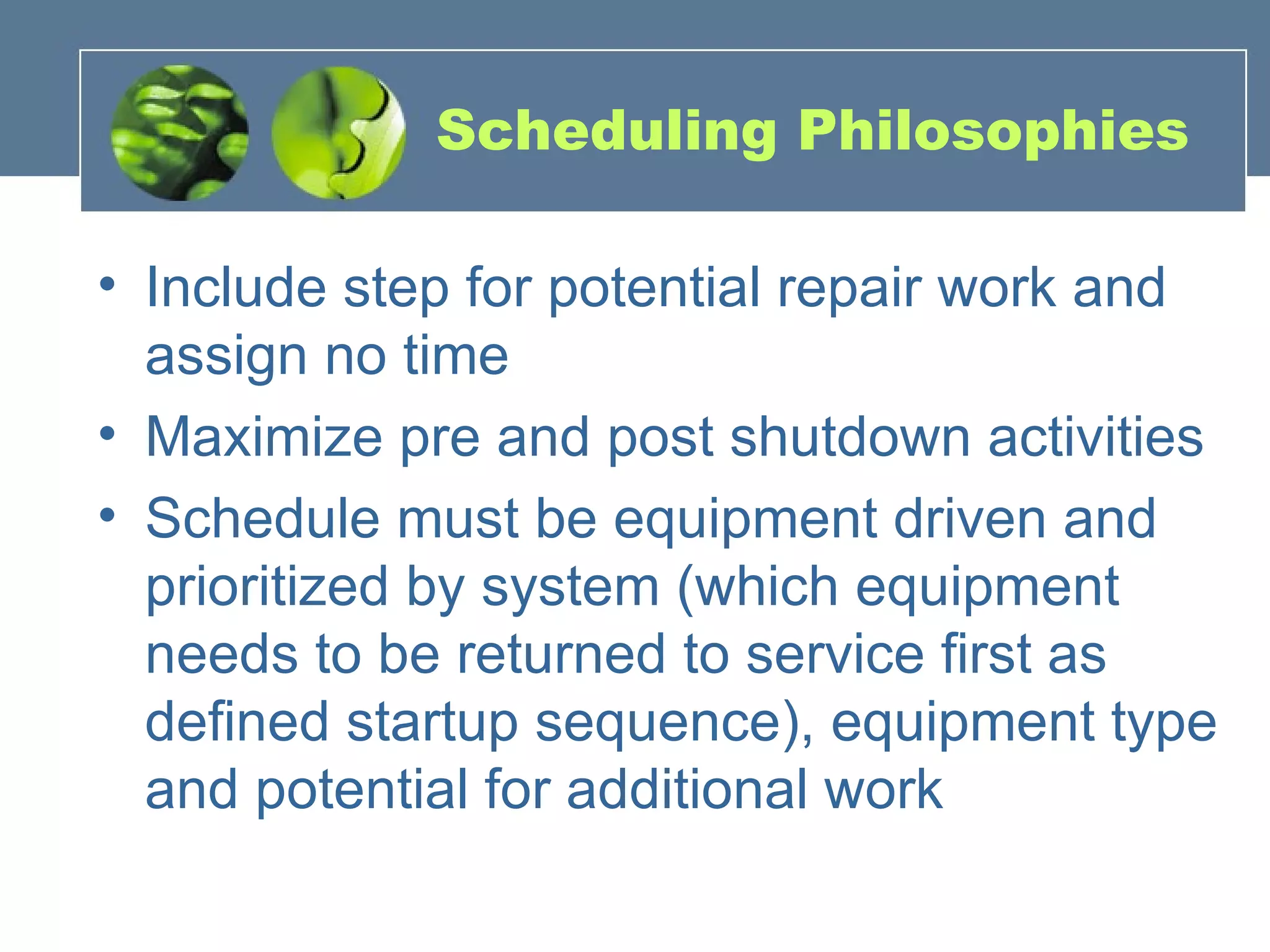 Scheduled Shutdown Maintenance | PPT