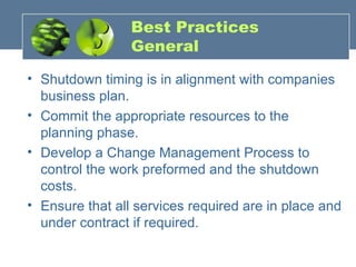 Scheduled Shutdown Maintenance | PPT