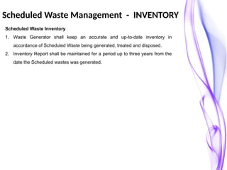 Scheduled Waste Management Training ( 1day).pptx