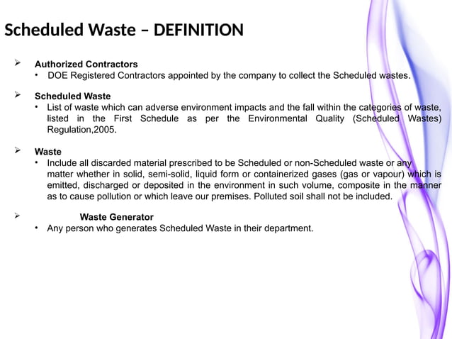 Scheduled Waste Management Training ( 1day).pptx