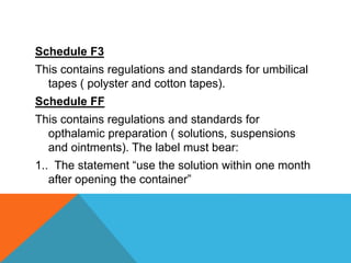 JURISPRUDENCE PPT on Part 12B and schedule F | PPTX