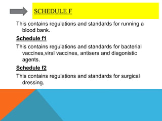 JURISPRUDENCE PPT on Part 12B and schedule F | PPTX