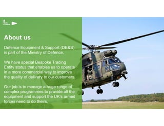 Establishing a Project Controls Function at the UK Defence Equipment ...