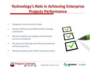 Enterprise Projects Performance: Going Beyond Project Controls by "Mark ...