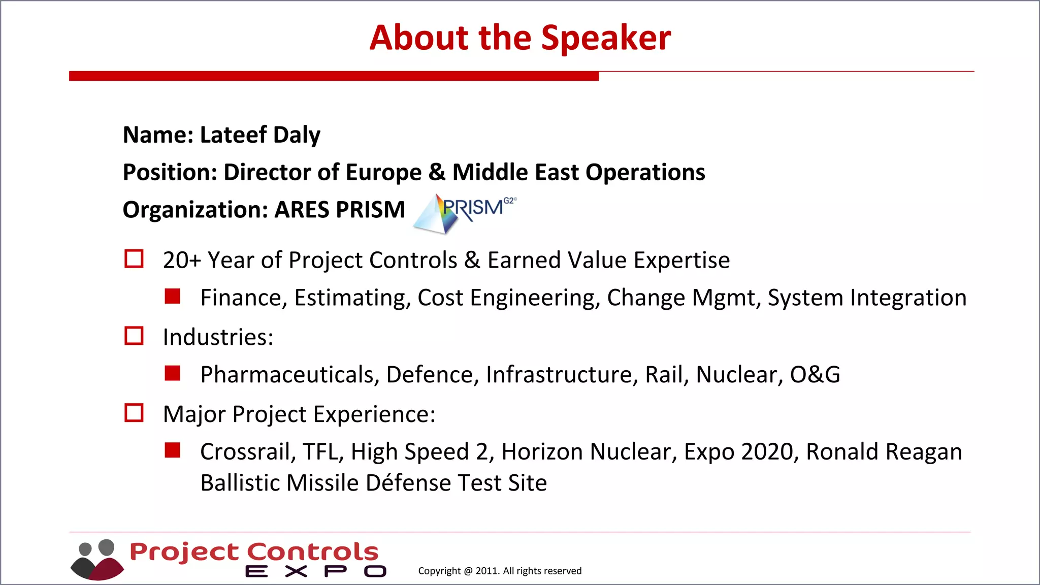 ARES PRISM - Integrating Project & Portfolio Management by Lateef Daly ...