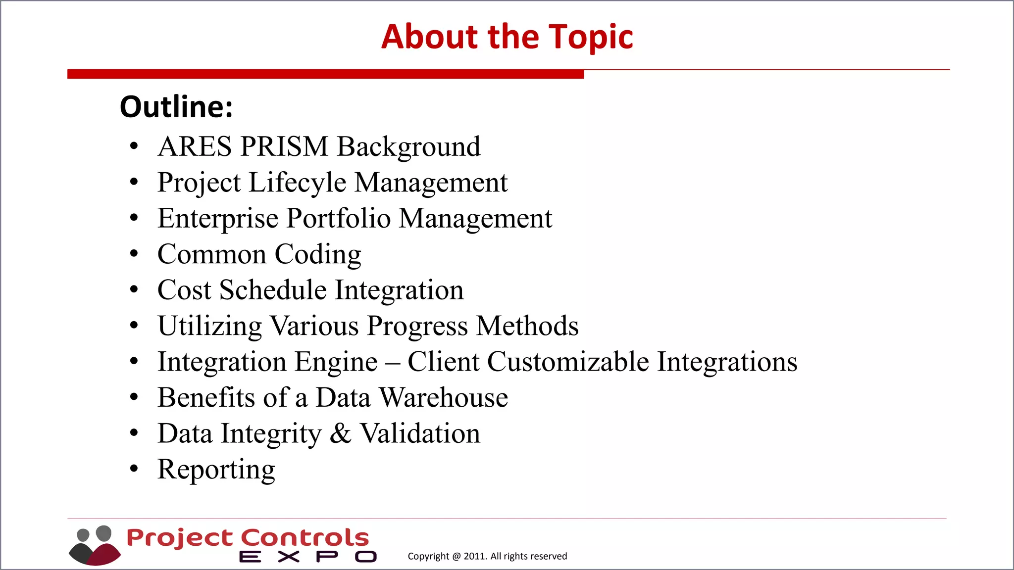 ARES PRISM - Integrating Project & Portfolio Management by Lateef Daly ...
