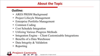 ARES PRISM - Integrating Project & Portfolio Management by Lateef Daly ...