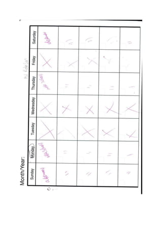 Schedule filled in | PDF