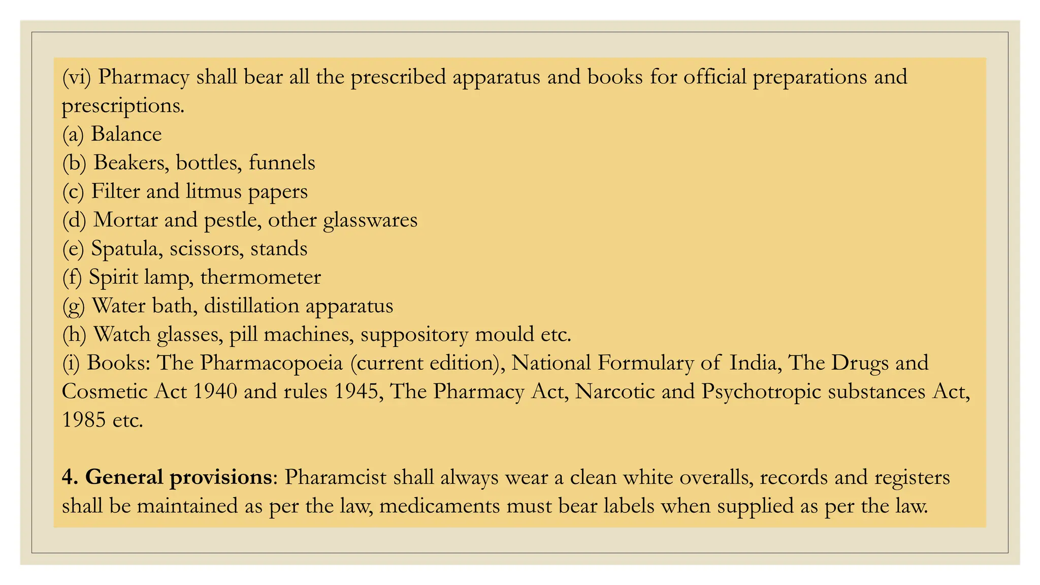 Schedule G, H, H 1, N. Drugs and cosmetics act 1940 and rules 1945 | PPTX