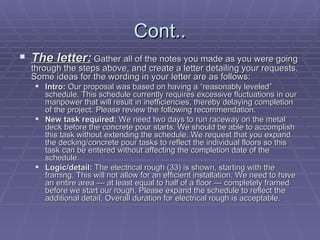 Schedule management | PPT