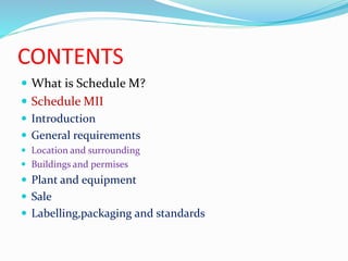 SCHEDULE M II | PPTX