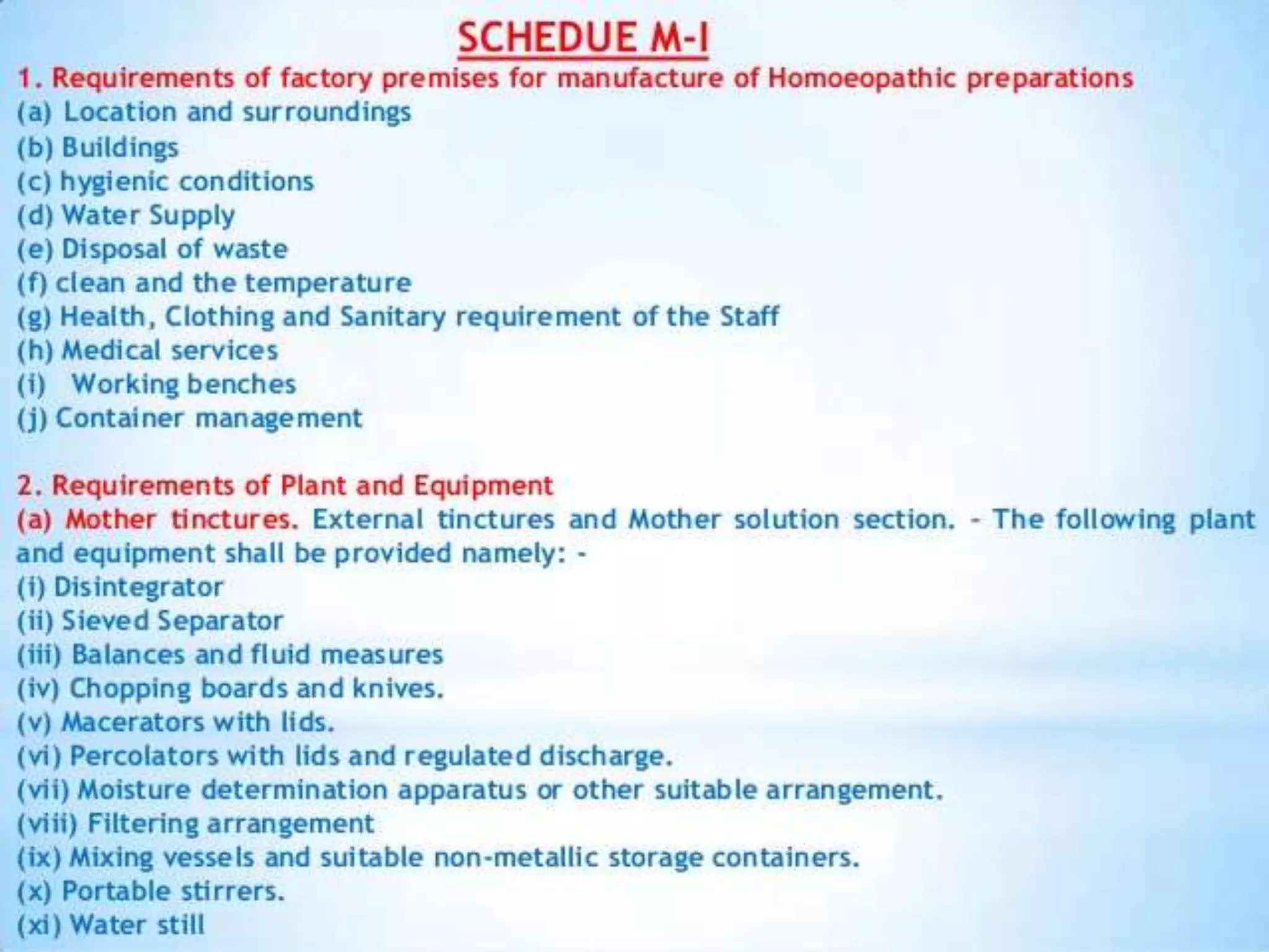 Schedule m new | PPTX