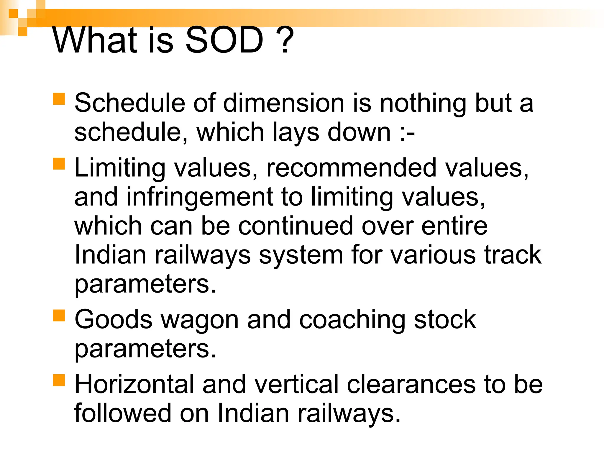 SCHEDULE OF DIMENSIONS design refrerence.ppt