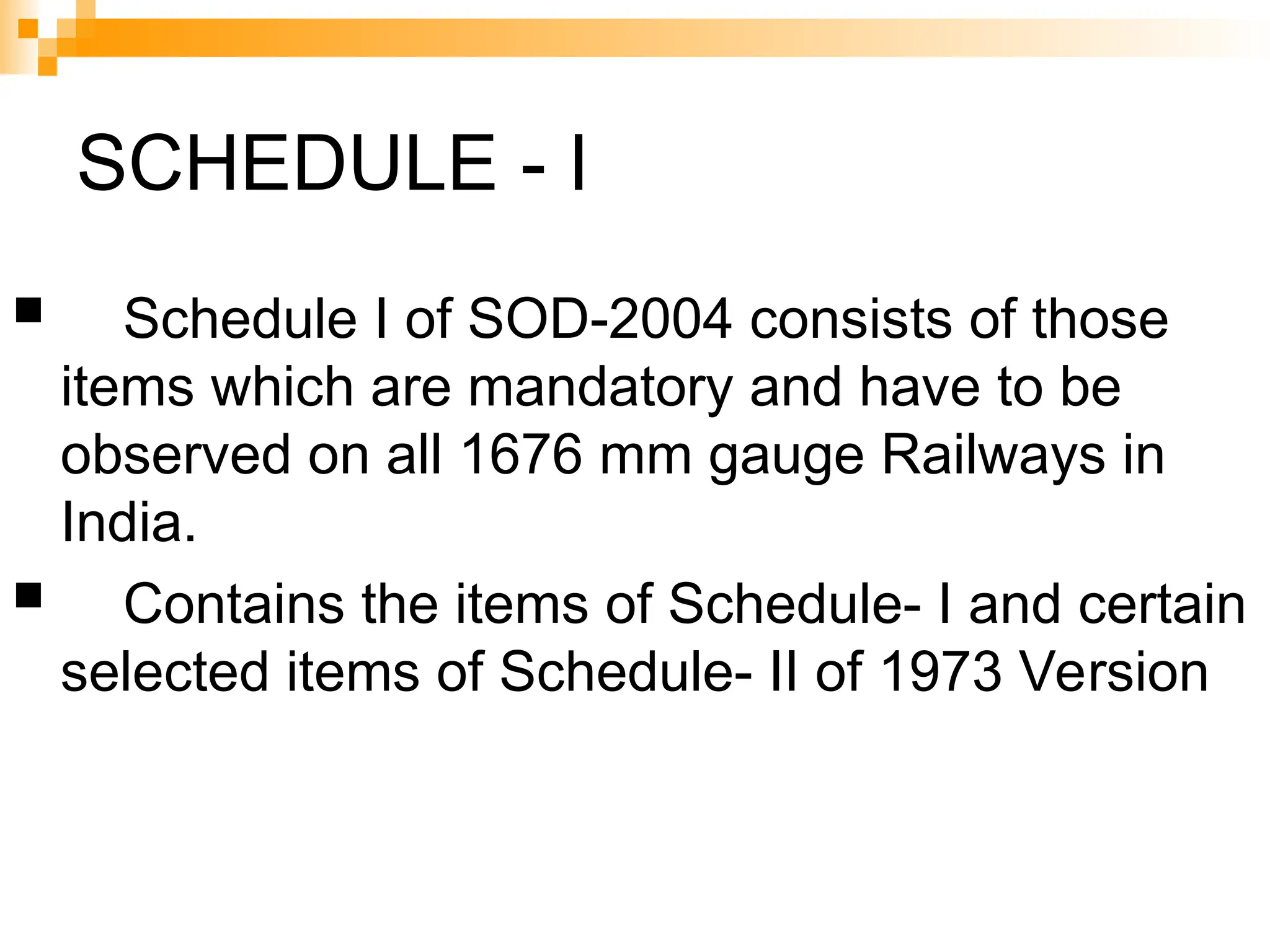 SCHEDULE OF DIMENSIONS design refrerence.ppt