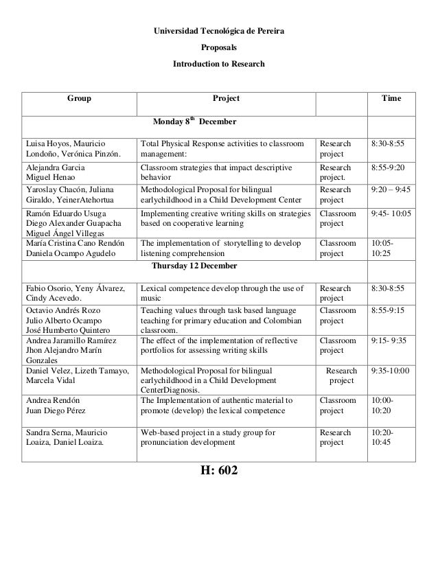 Schedule Proposals schedule-proposals