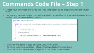 Understanding Sitecore Schedulers: Configuration and Execution Guide | PPT