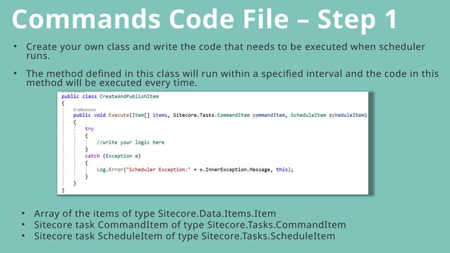 Understanding Sitecore Schedulers: Configuration and Execution Guide | PPT