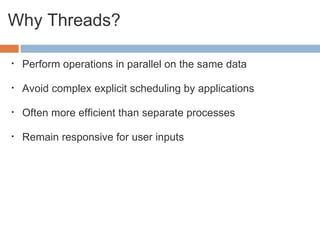 Scheduler Activations - Effective Kernel Support for the User-Level ...