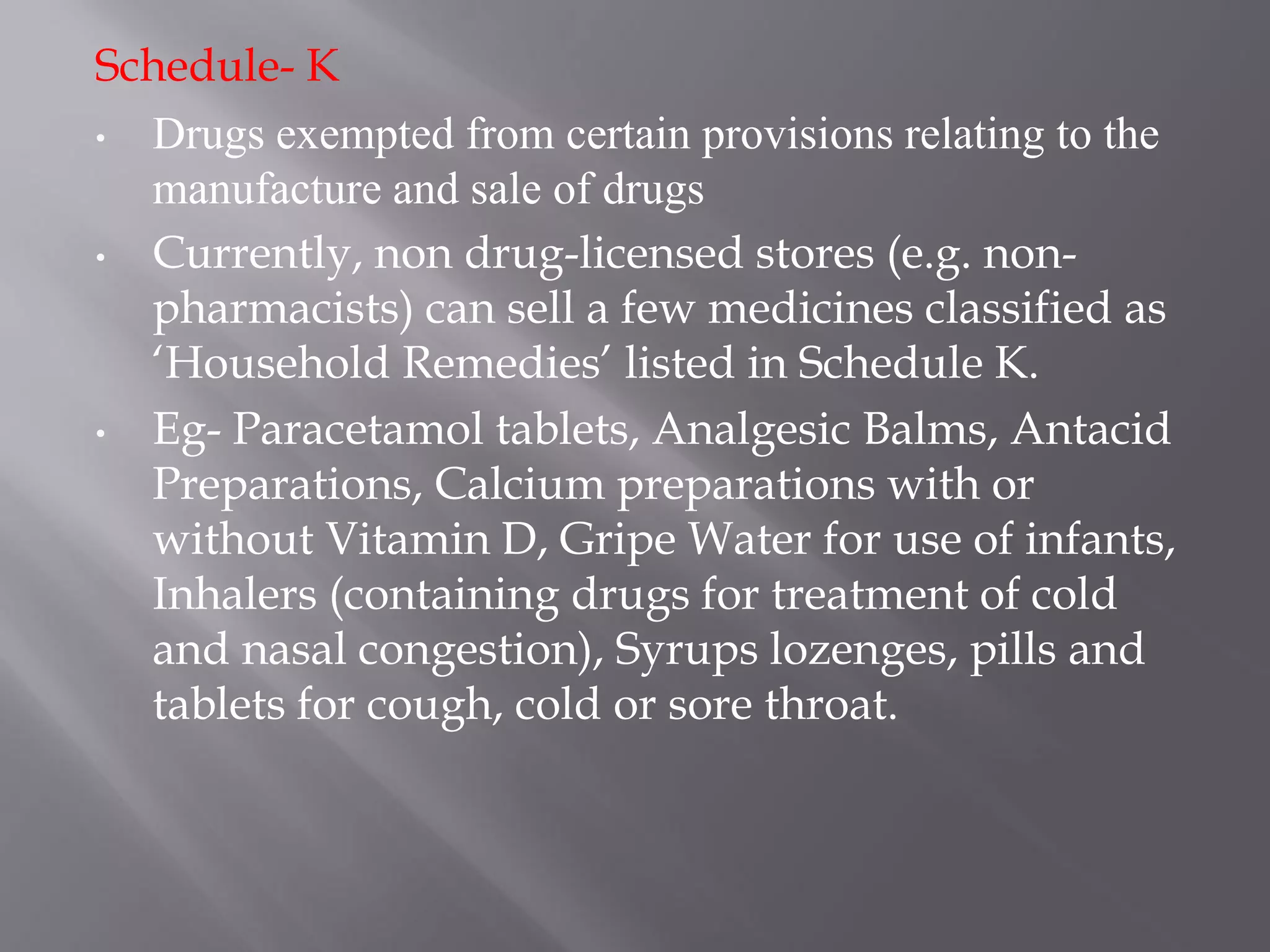 Schedules of drugs | PDF