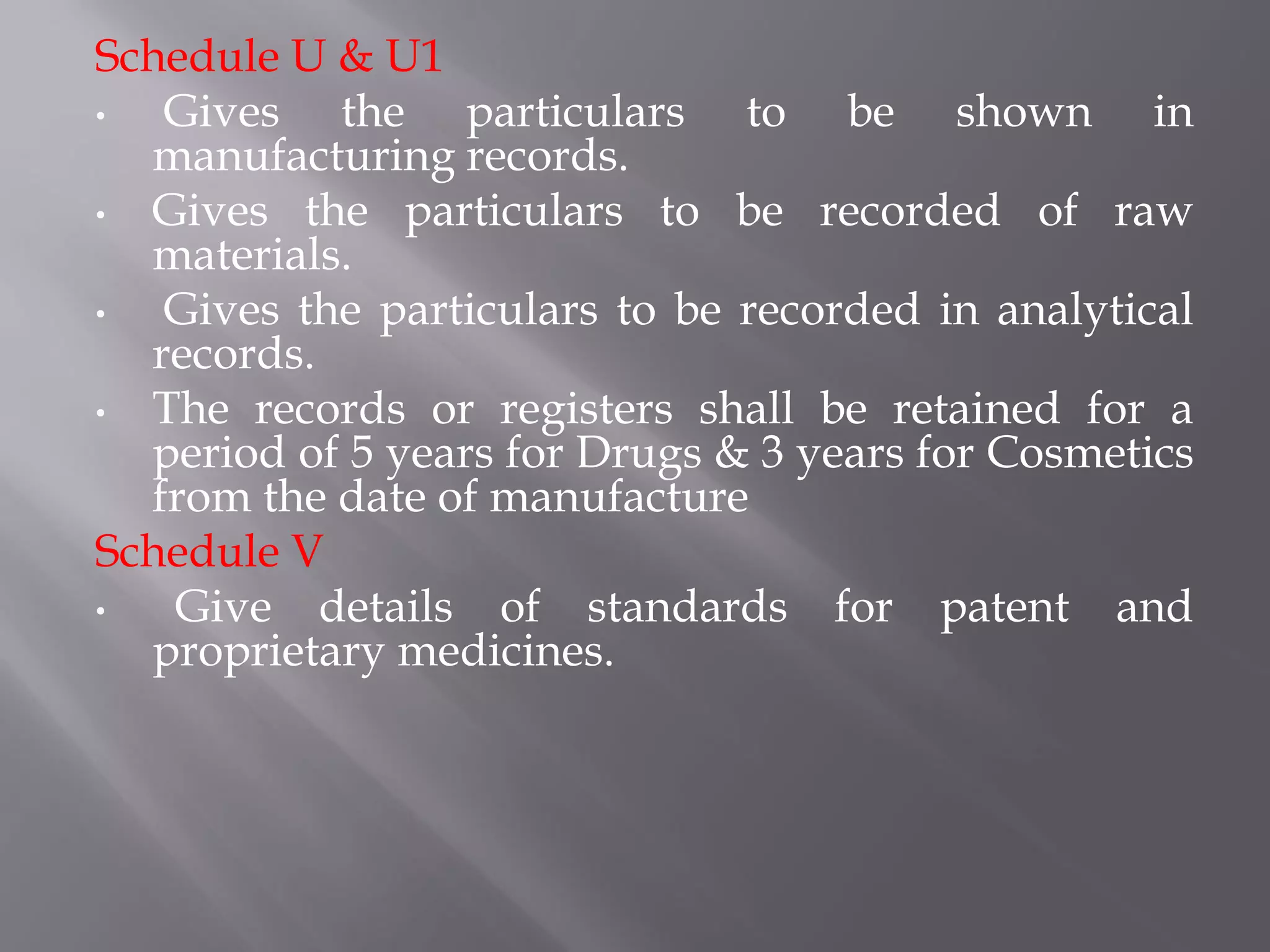 Schedules of drugs | PDF