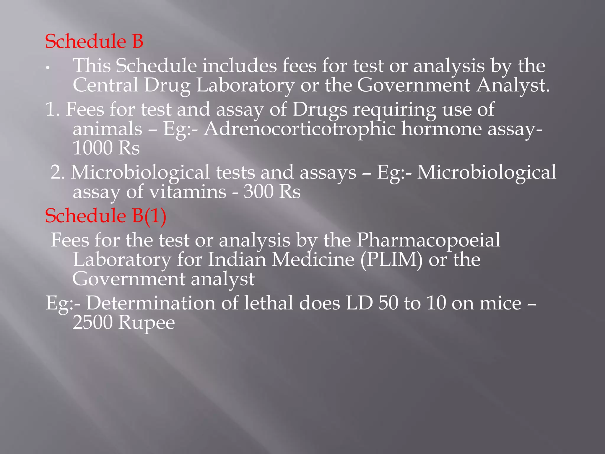 Schedules of drugs | PDF