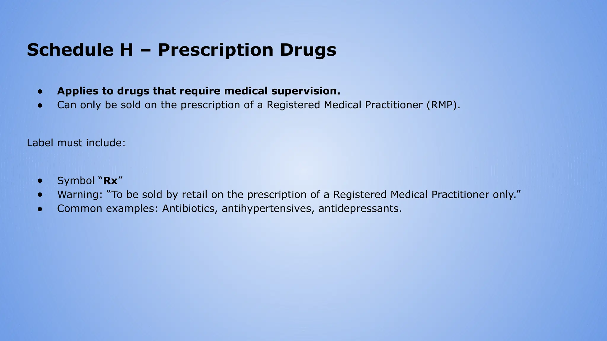 Schedules of Drugs under Drugs & Cosmetics Act, 1940 – A Comprehensive ...