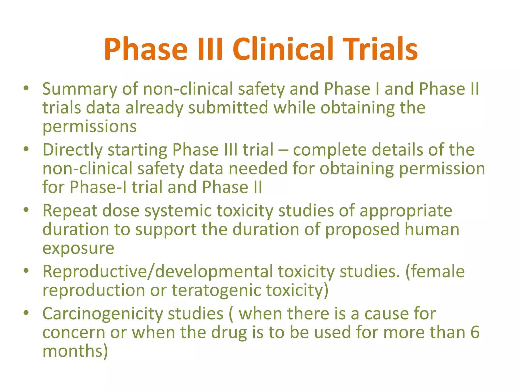 Schedule y for toxicity studies | PPTX
