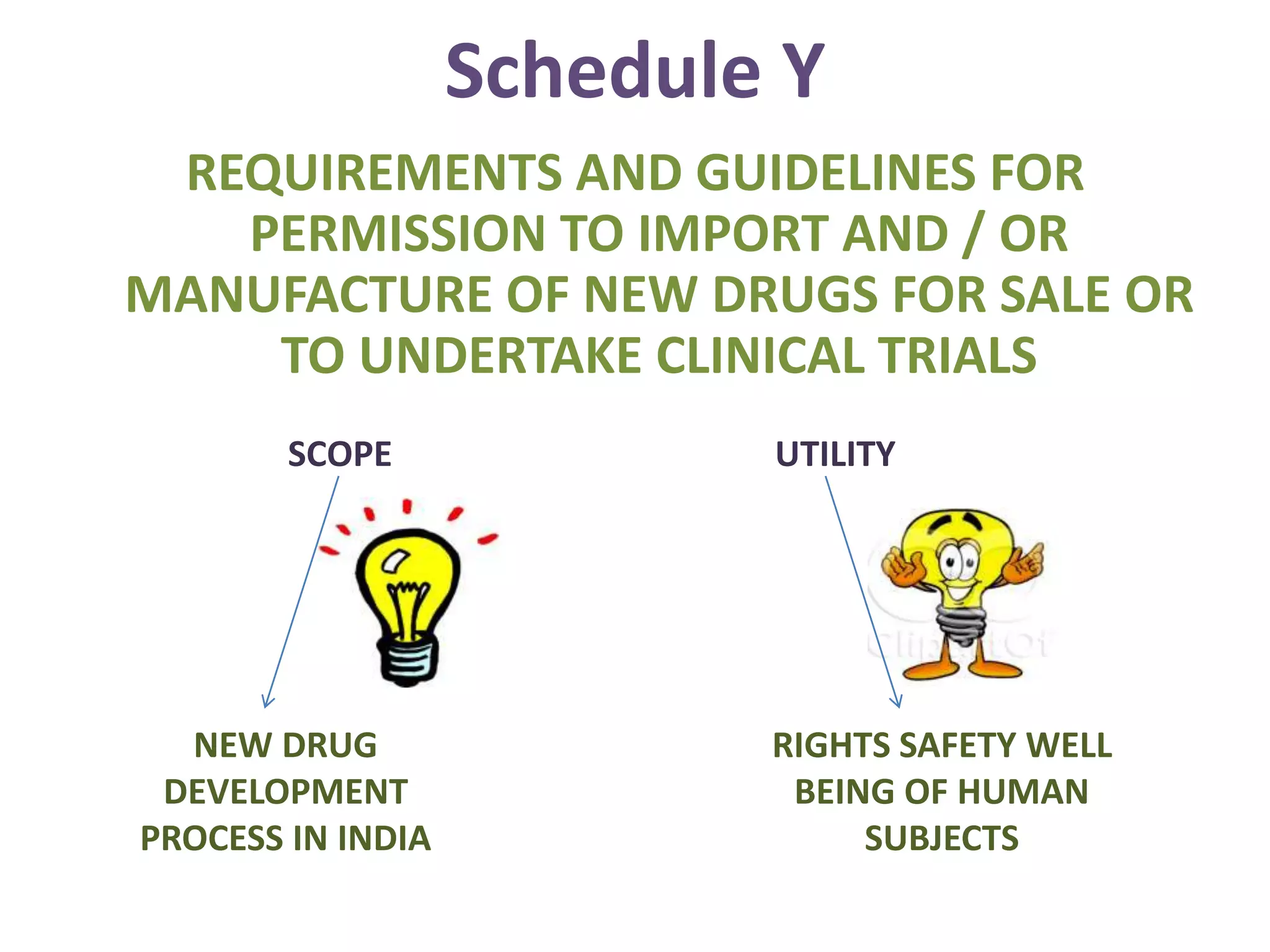 Schedule y for toxicity studies | PPTX
