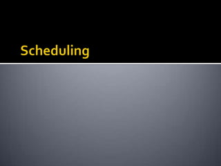 Linux Process & CF scheduling | PPTX | Operating Systems | Computer Software and Applications